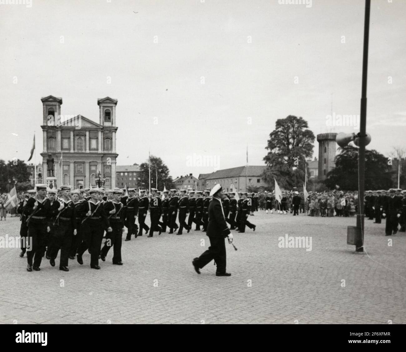 Military March on the square Stock Photo - Alamy