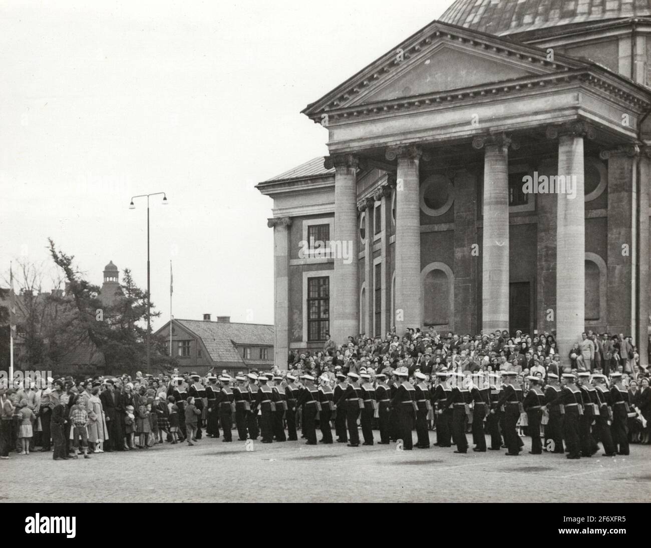 Military March on the square Stock Photo - Alamy