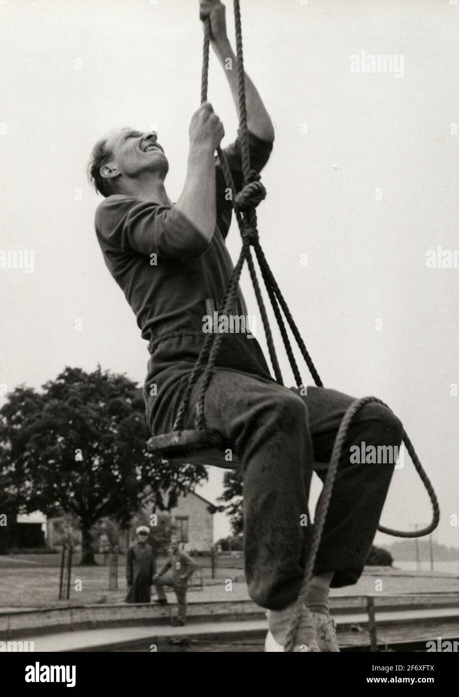 One hangs in the rope Stock Photo - Alamy