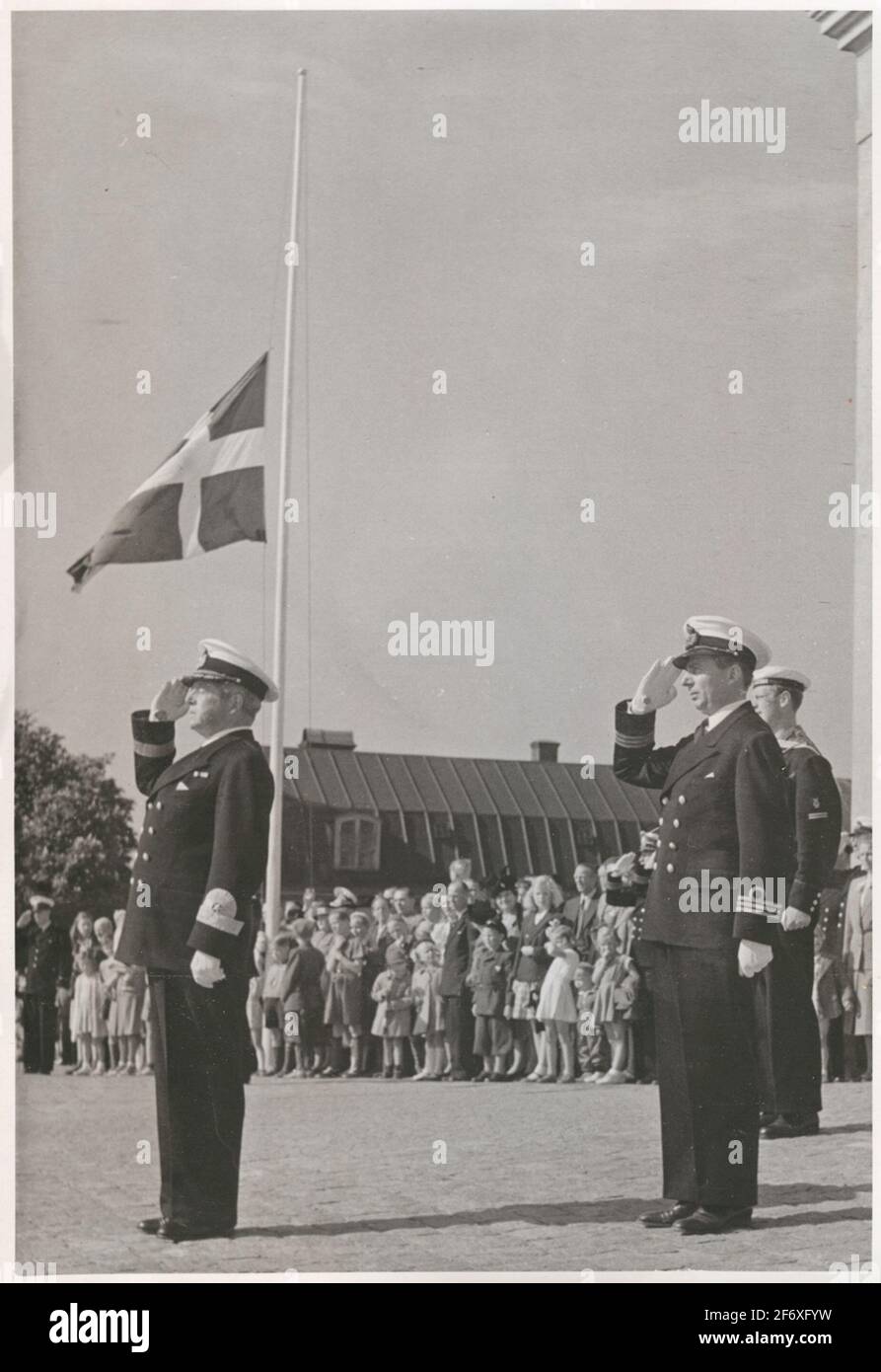 The flag is hoisted Stock Photo - Alamy