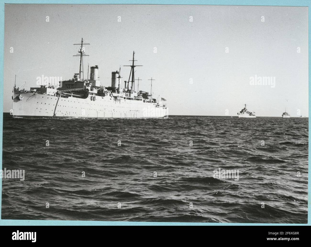 H.M.S: Montclare, I.H: M: Zambesi Stock Photo - Alamy