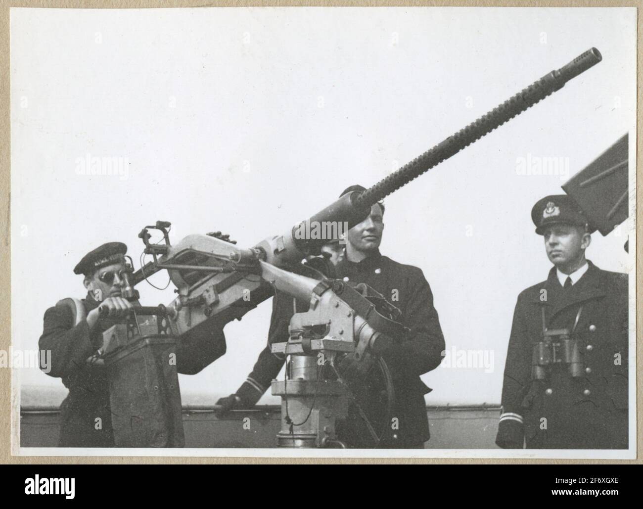 3 men at firearms Stock Photo - Alamy