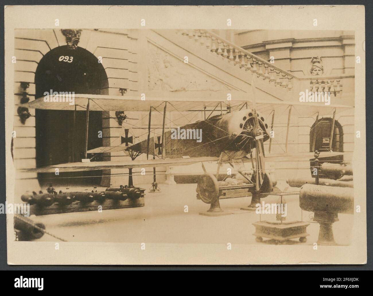 The picture shows this aircraft model Fokker D III used by one of ...