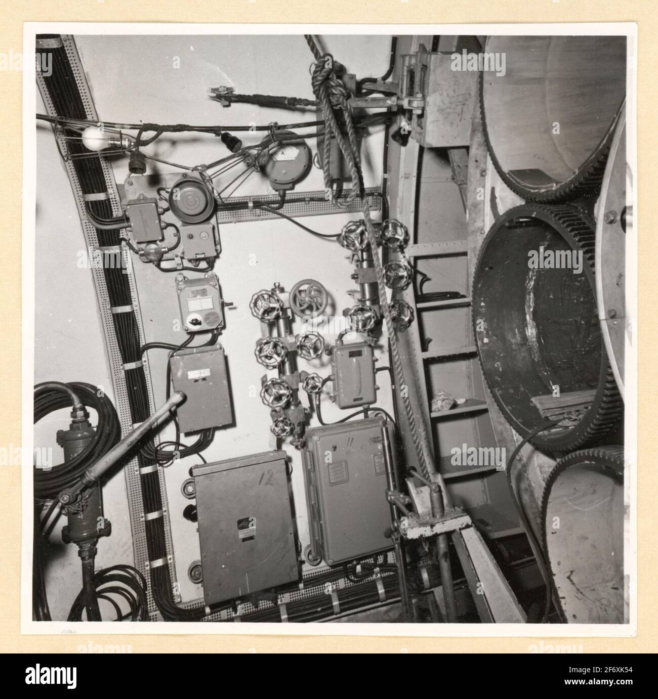 Torpedo room.SB page between SPT.65 o. 66 .. Kockums AB (depicted name ...