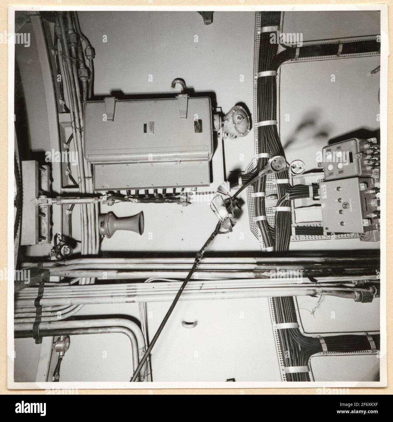 Torpedo room.The roof my SPT.65 o. 67 .. Kockums AB (depicted name ...