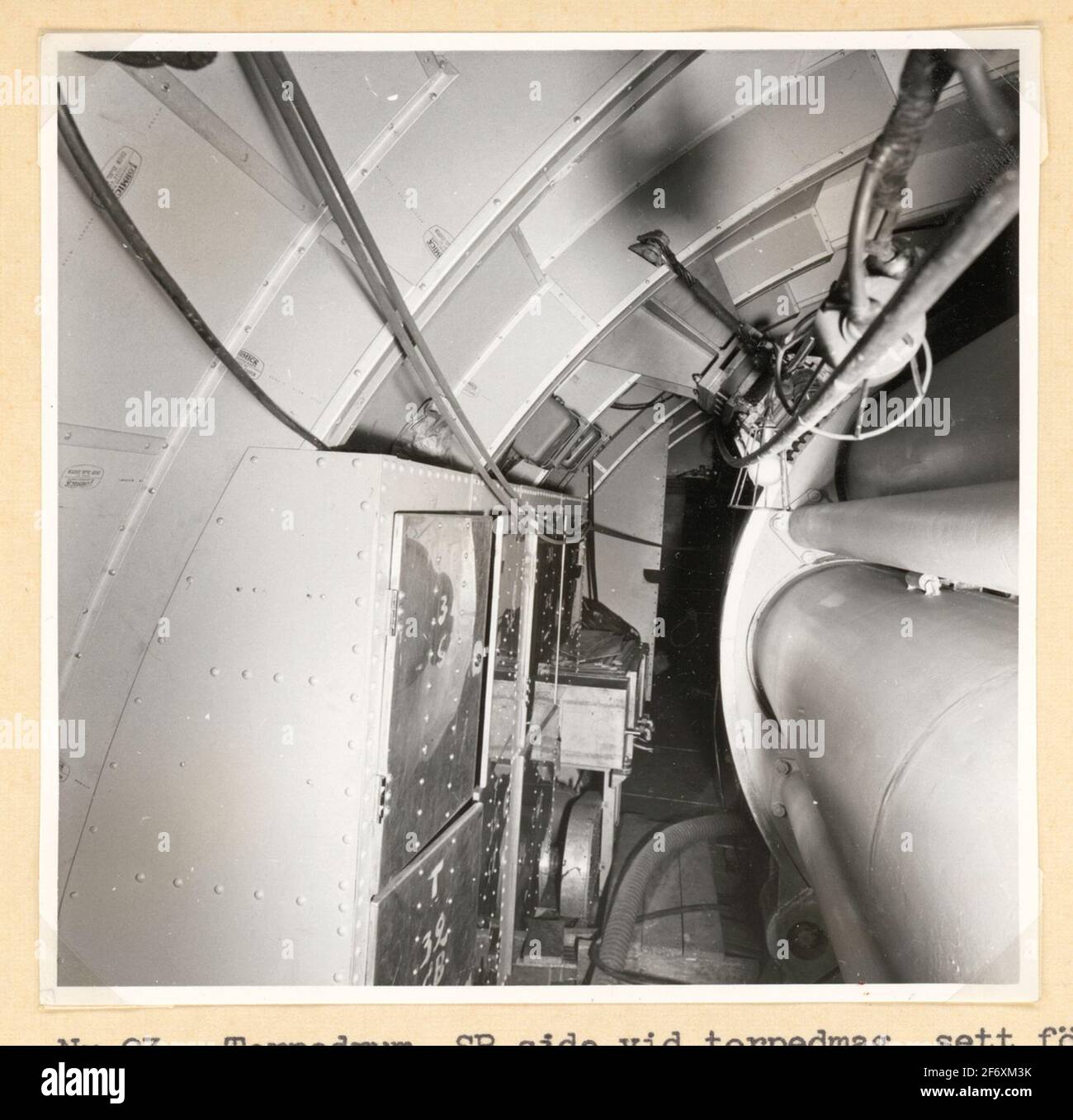 Torpedo room.Sb side at torpedo.Seen for on .. Kockums AB (depicted ...