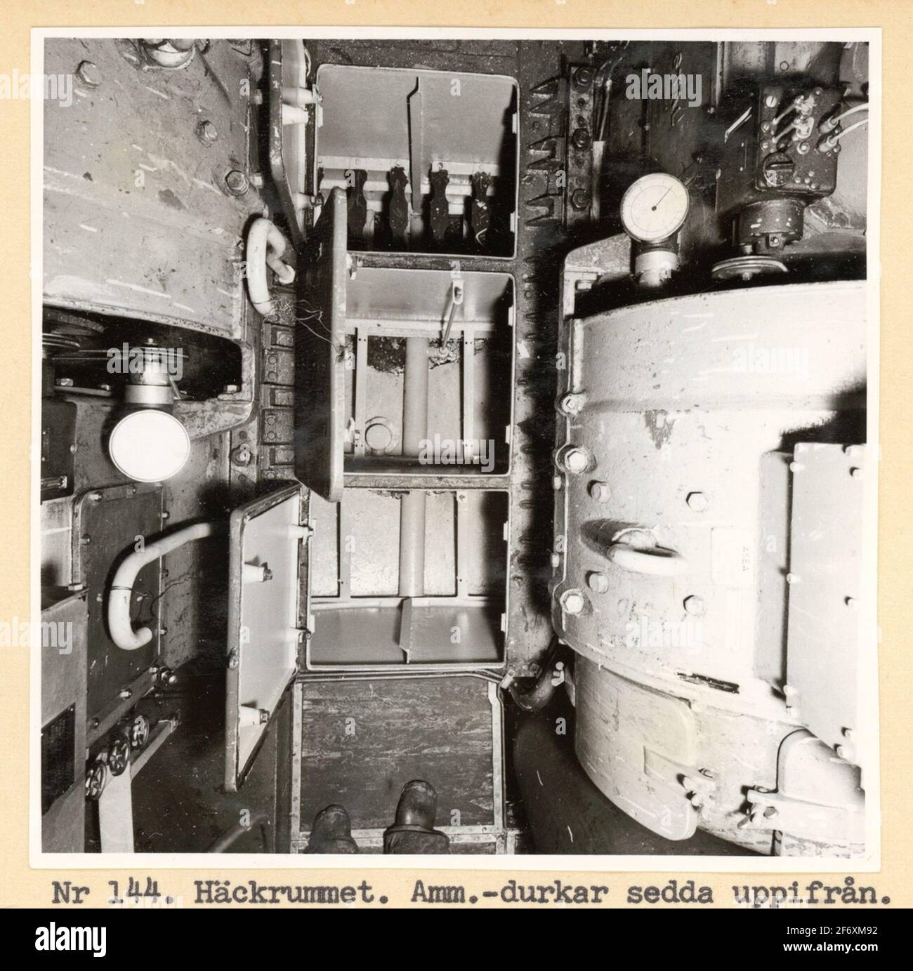 The hedge space.AMM Durkar seen from the top .. Kockums AB (depicted ...