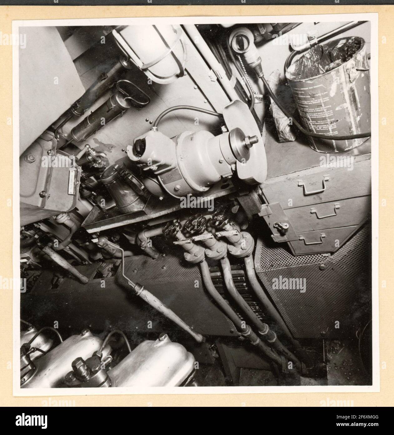 Diesel engine.Bb side bb side.Baby Diesel Viewed .. Kockums AB ...