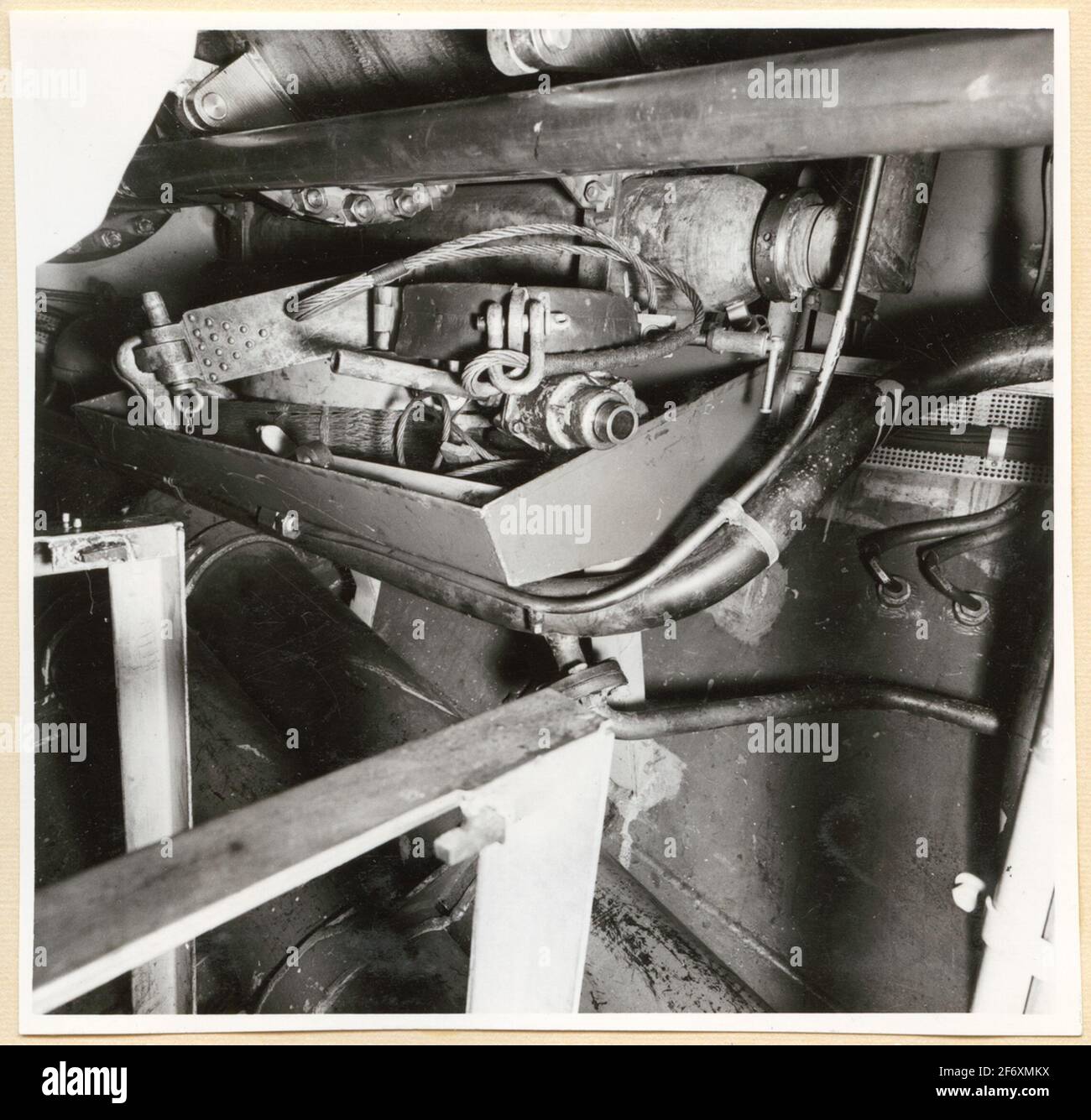 The torpedo room.SB Sida (Turkey on the tubes) seen aft .. Kockums AB ...