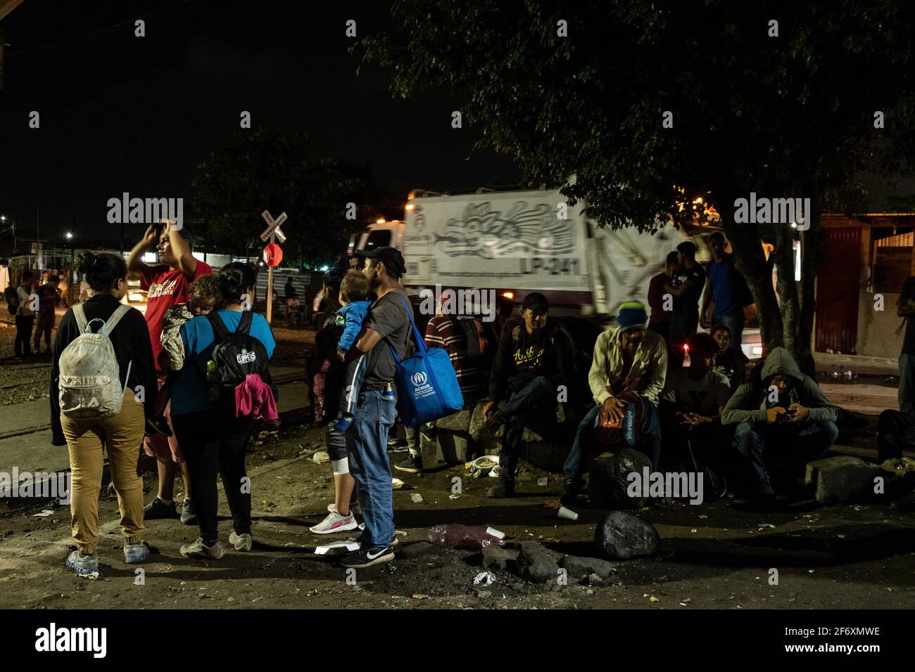 American immigrants train hi-res stock photography and images - Alamy