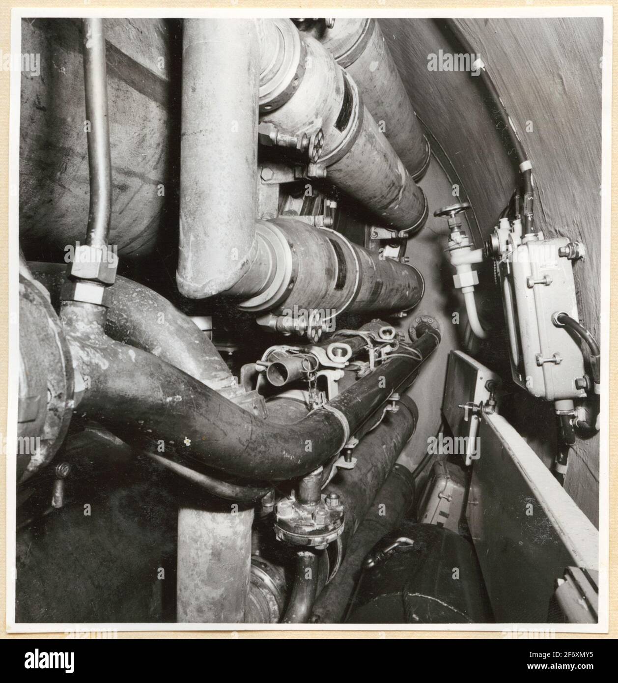 The torpedo room.Sb side.Turkey Torp.Tubes .. Kockums AB (depicted name ...