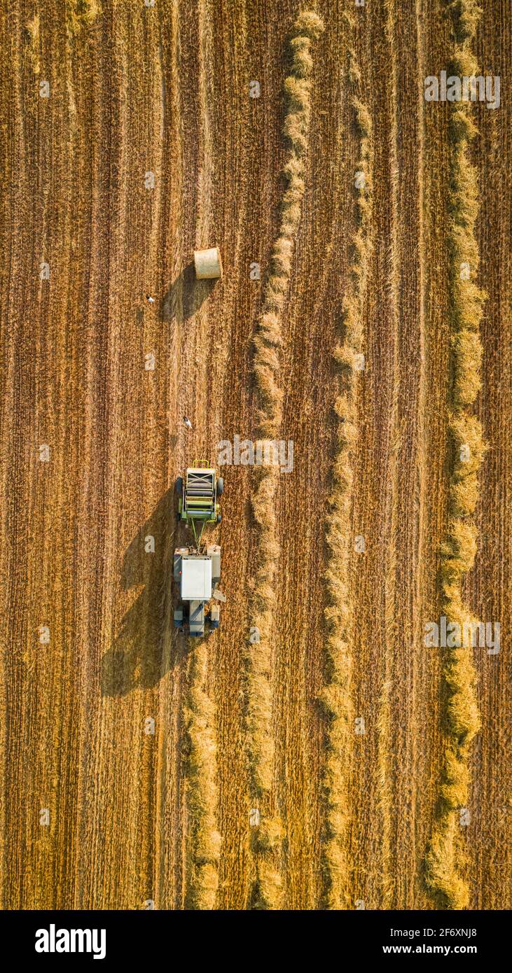 Hay binder hi-res stock photography and images - Alamy