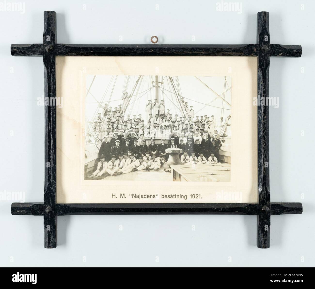 The picture represents the crew on the ship Gose Vessel Najaden 1921 ...