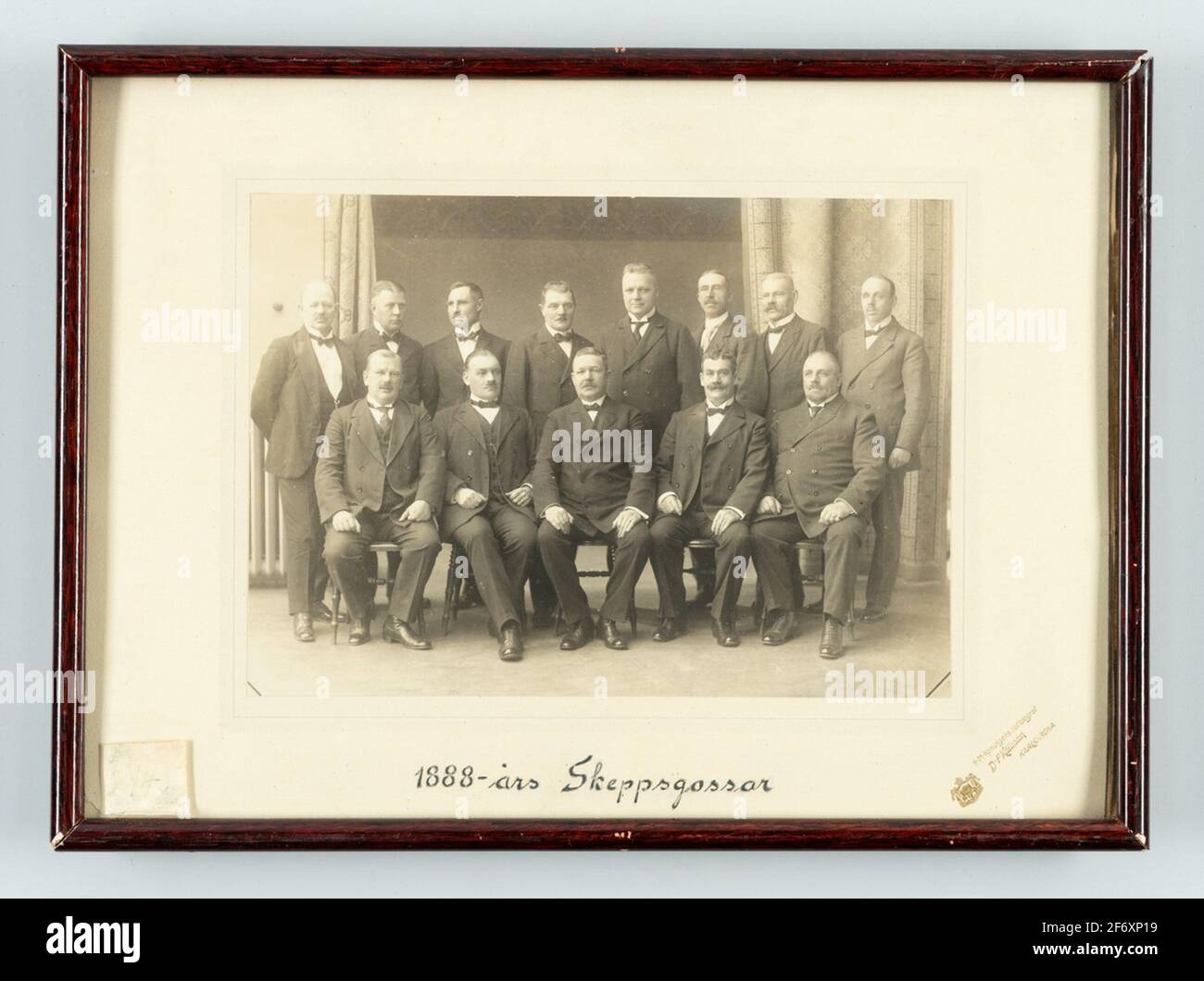 This group photo shows 1888-year assumed ships gathered for the 35th ...