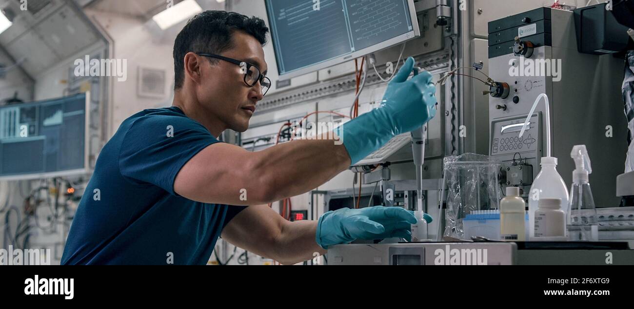DANIEL DAE KIM in STOWAWAY (2021), directed by JOE PENNA. Credit ...