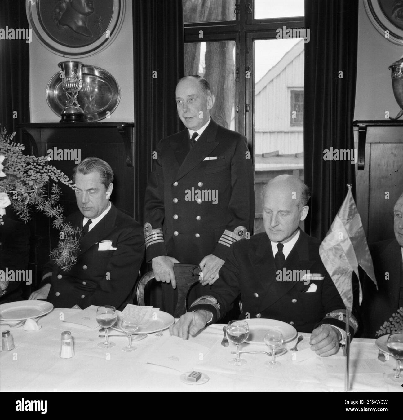 The whale launch dinner at off.Mässen.The choices (depicted - name ...