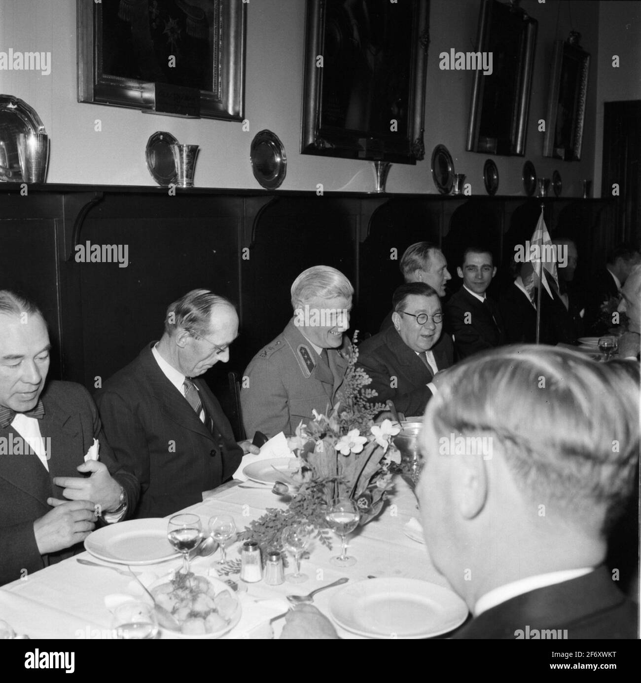 The whale launch dinner at off.Mässen.The choices (depicted - name ...