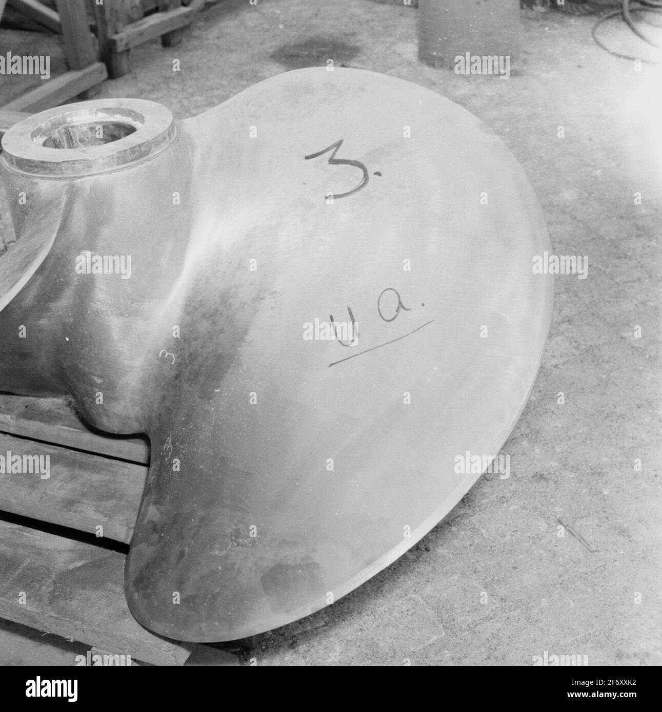 T107 Propeller damage.Aldebaran (depicted - name Stock Photo - Alamy