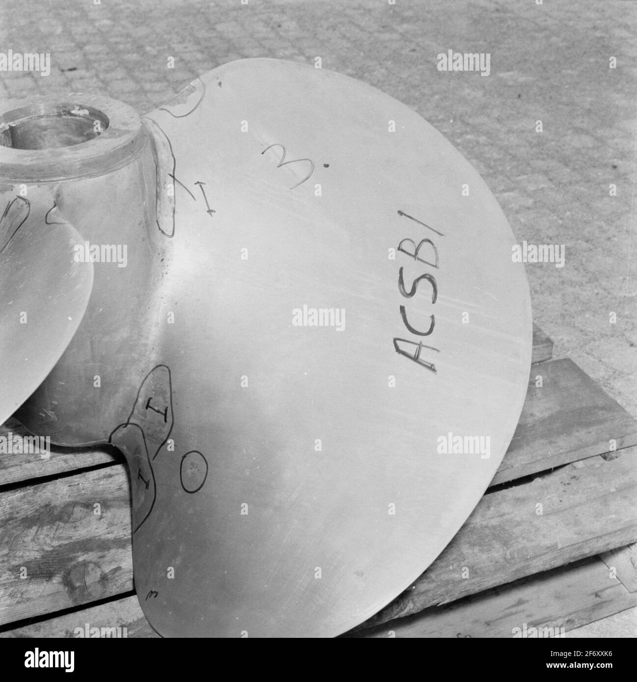 T107 Propeller damage.Aldebaran (depicted - name Stock Photo - Alamy