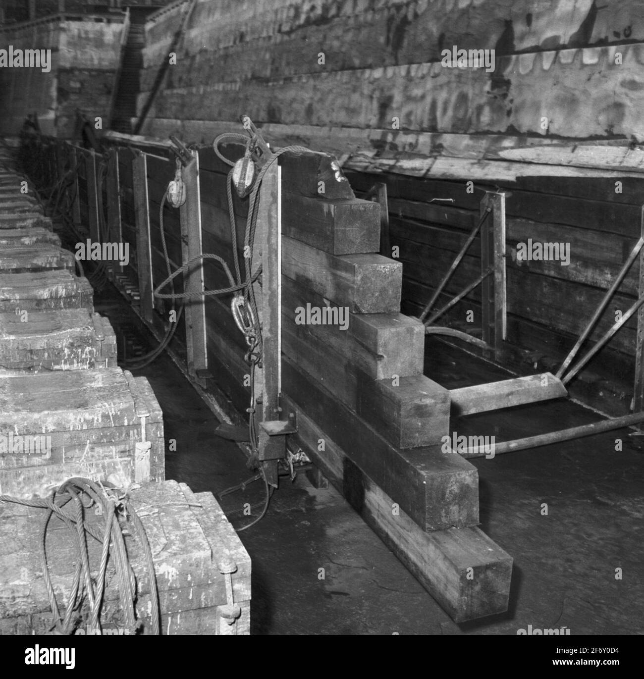 Sled in dock.Ferries (depicted name Stock Photo - Alamy