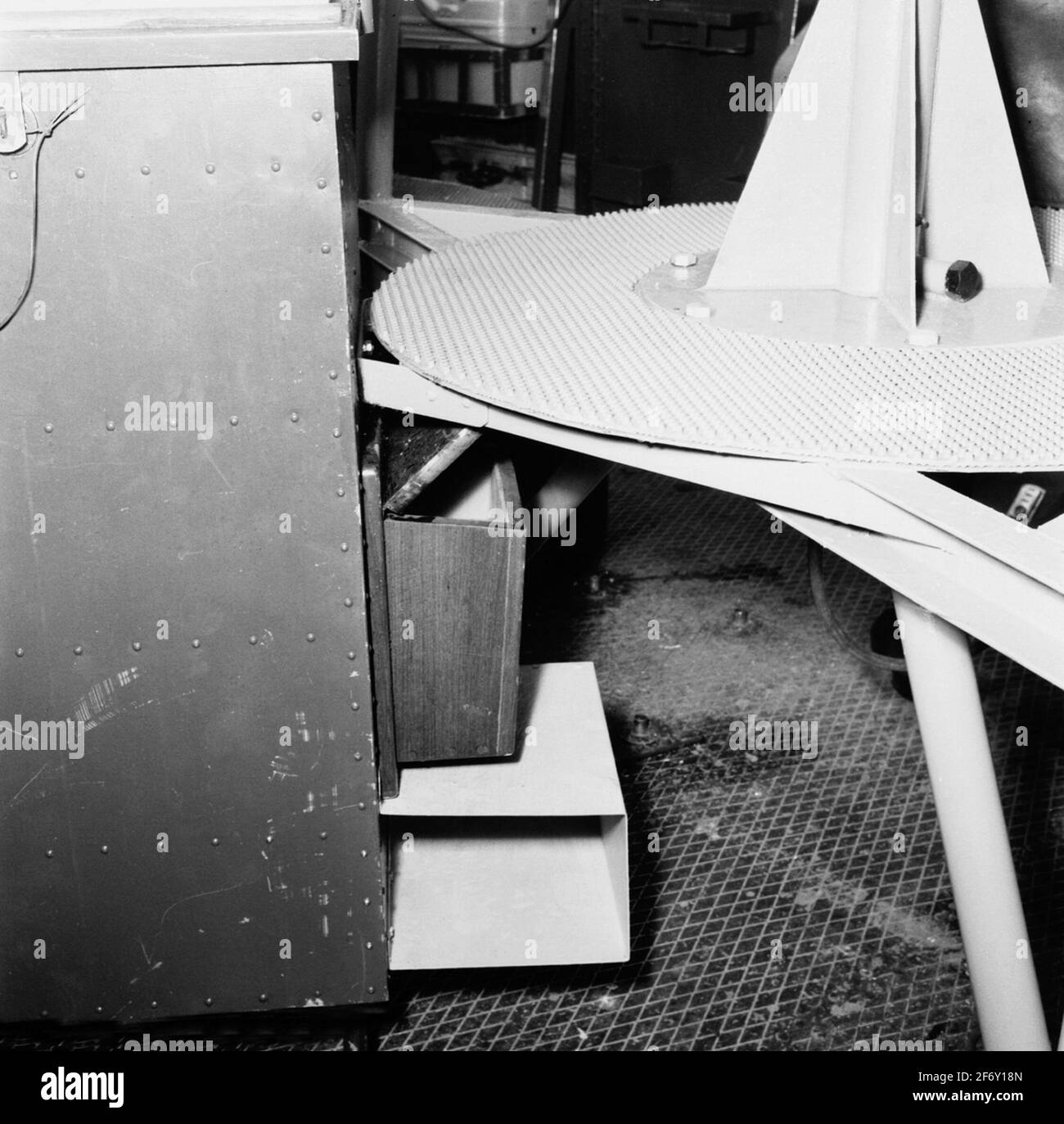 T109 View stand and rocket stand M.M.T 109 (depicted - name Stock Photo ...