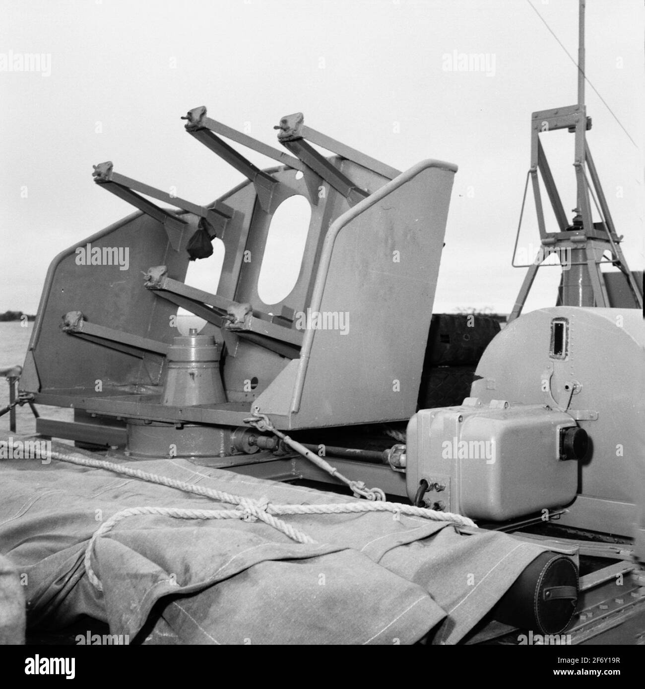 T109 Mike stand and rocket stand M.M.T 109 (depicted - name Stock Photo ...