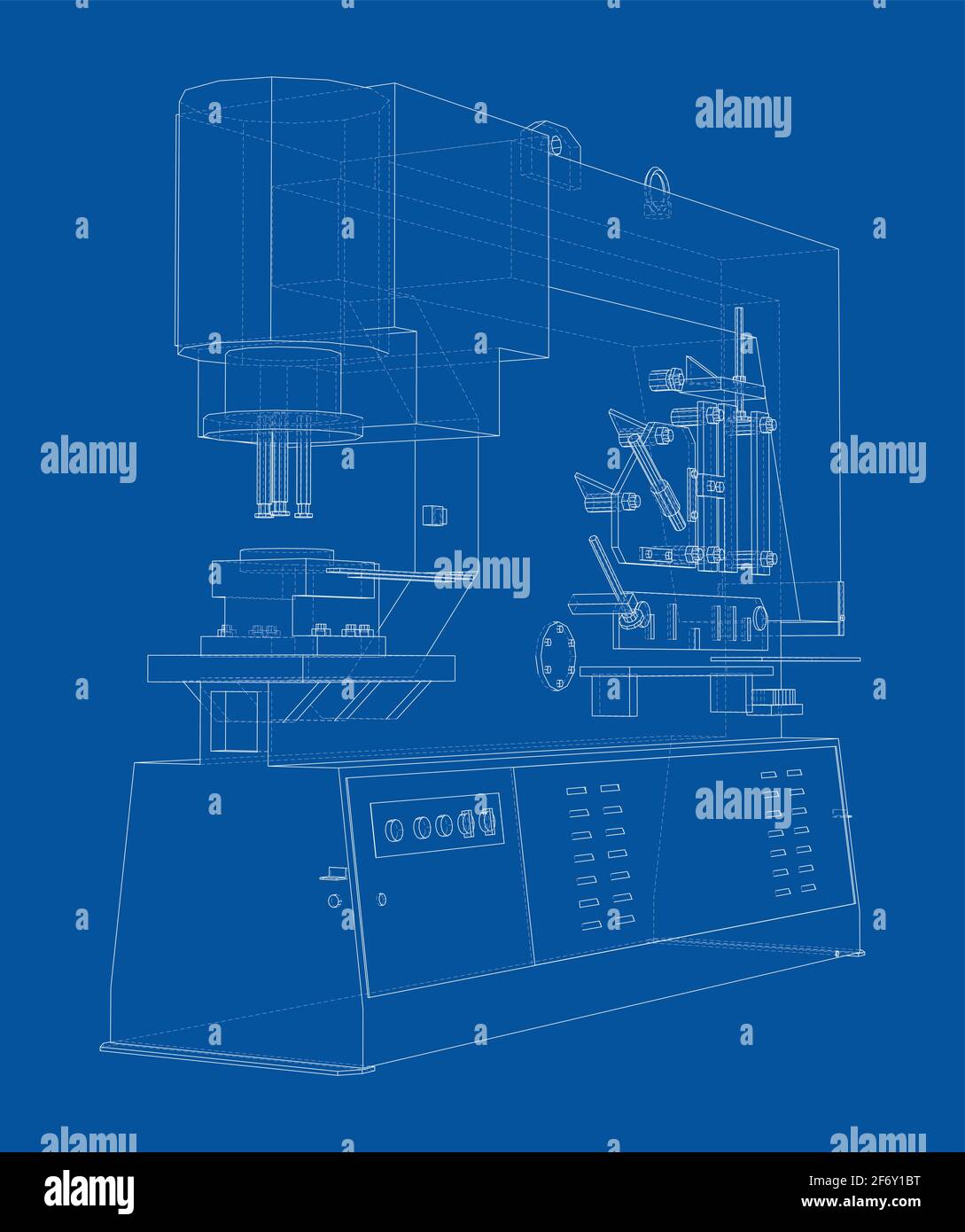Cnc lathe machine icon Stock Vector Images - Alamy
