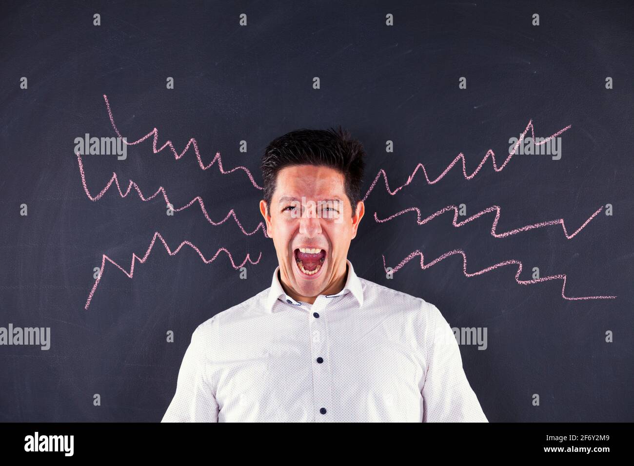 angry and frustrated man ready to explode Stock Photo - Alamy