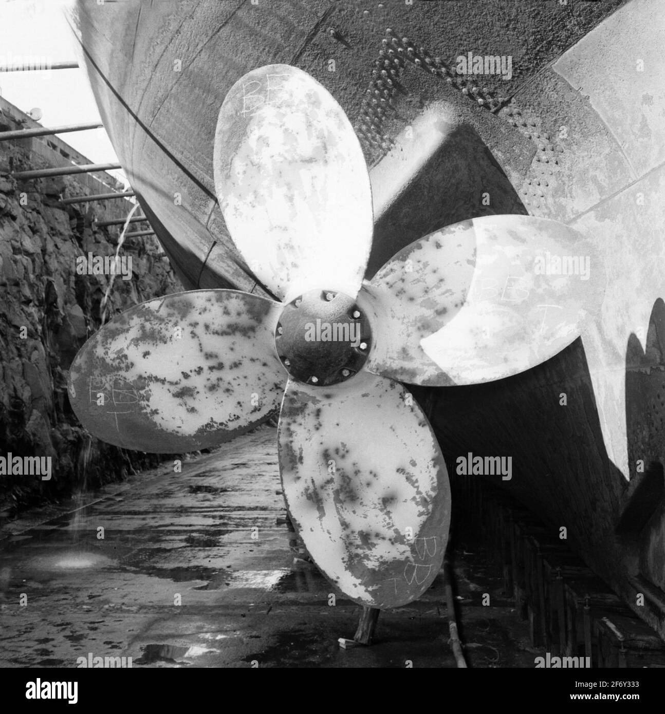 Icebreaker Thule propellers.Thule (depicted - name Stock Photo - Alamy