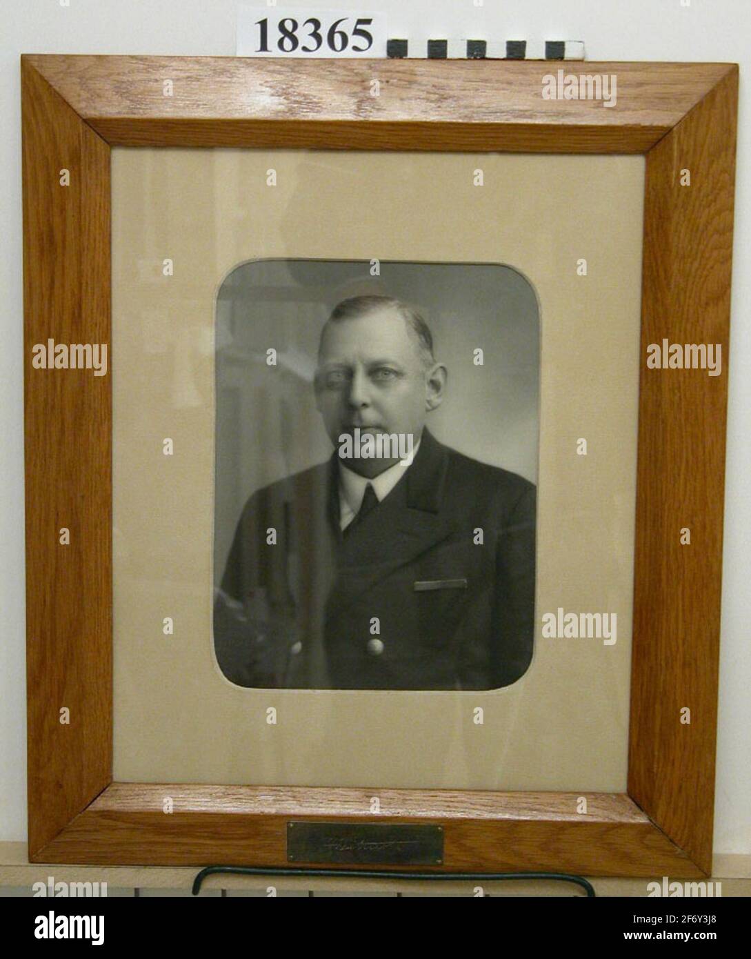 Photography.Photography in glass and frame depicting M Ekeroth.Chest ...