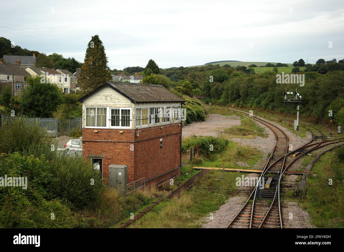 Tondu signal box hi-res stock photography and images - Alamy