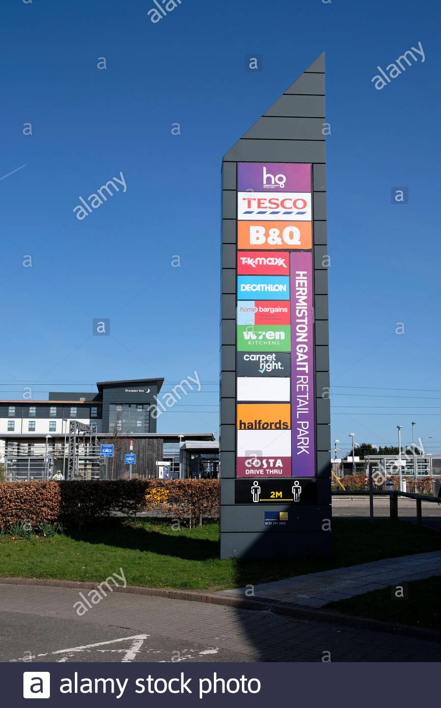 Edinburgh tram sign hi-res stock photography and images - Alamy