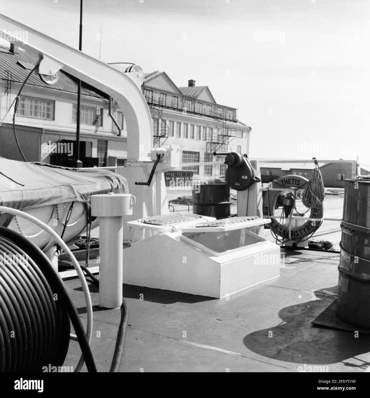 Miniature ship building Black and White Stock Photos & Images - Alamy