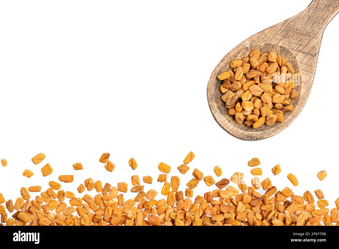 Organic fenugreek Seeds - Methi Dana Stock Photo - Alamy