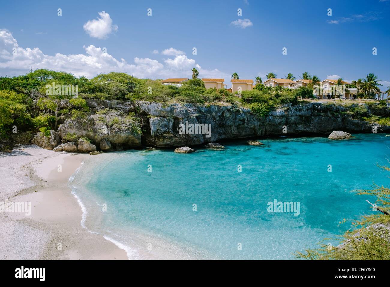 Playa Lagun Beach Cliff Curacao, Lagun Beach Curacao a small island in ...
