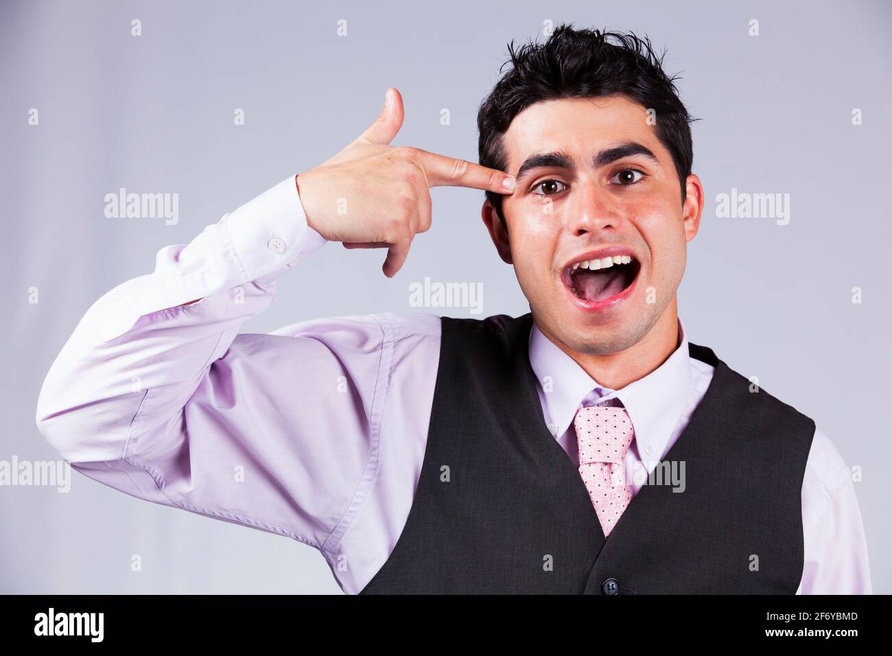 Pointing finger like a gun hi-res stock photography and images - Alamy