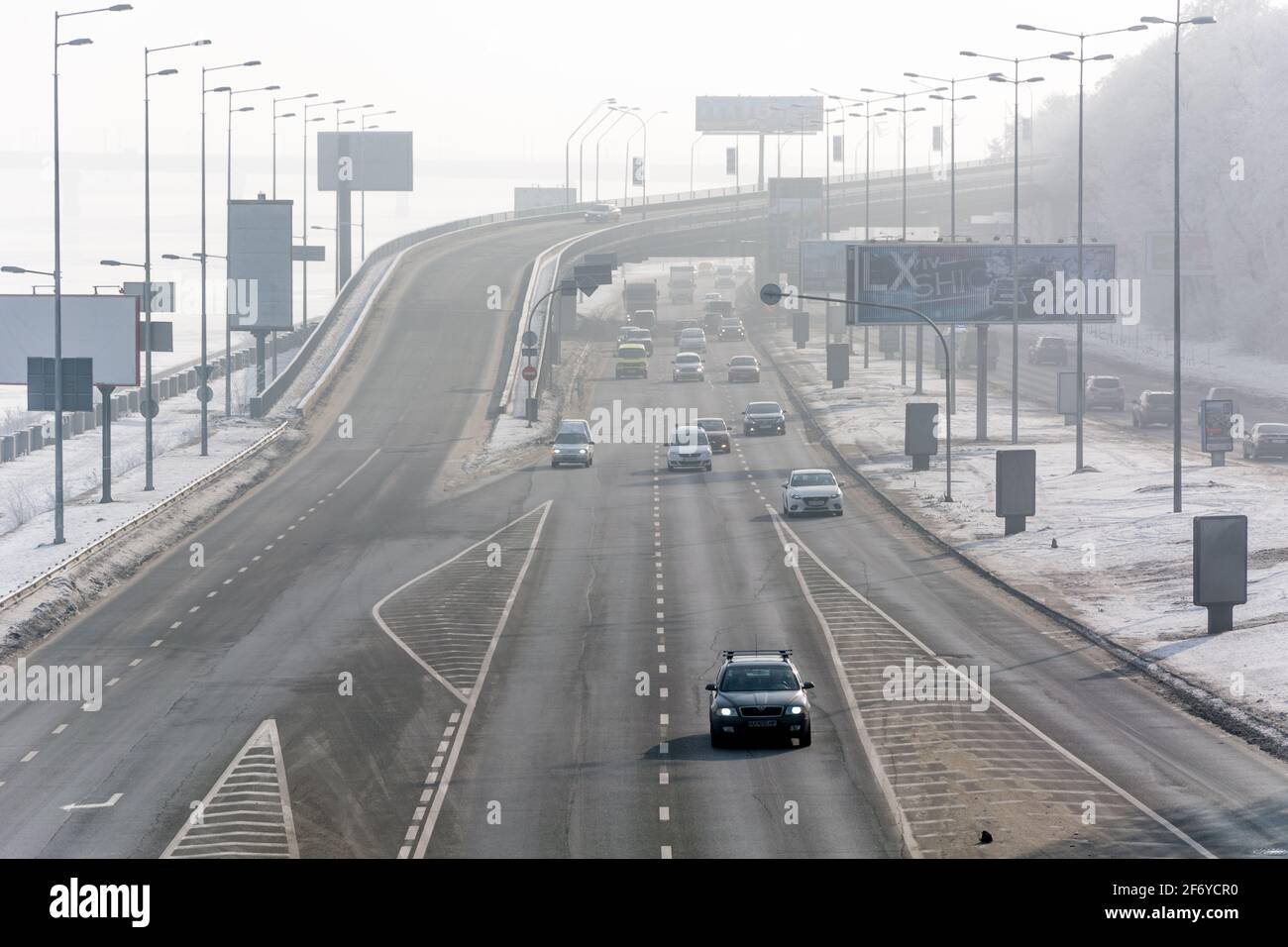 Kiev ukraine motorway hi-res stock photography and images - Alamy