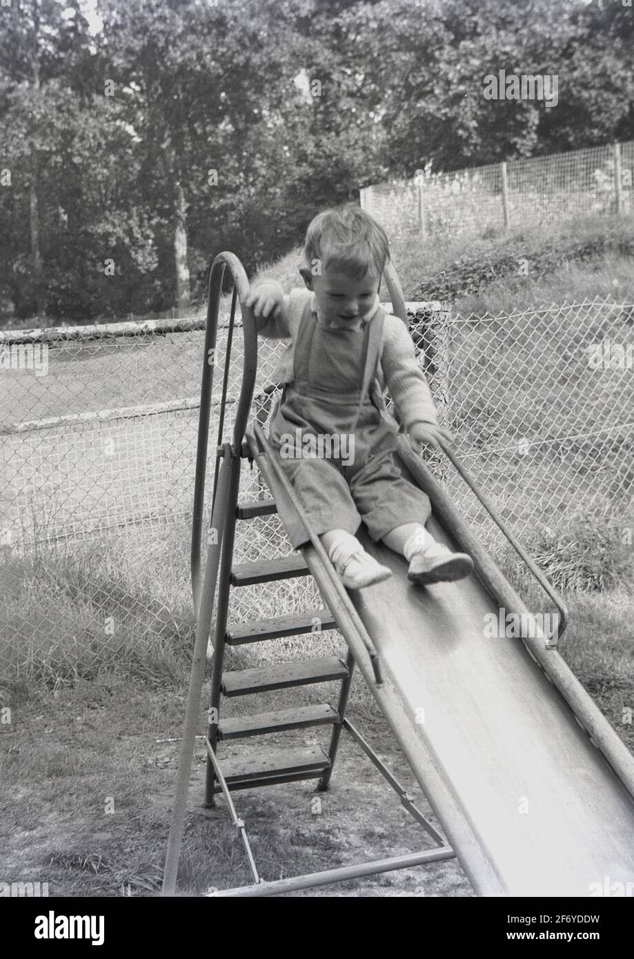 1950s Playground High Resolution Stock Photography and Images - Alamy