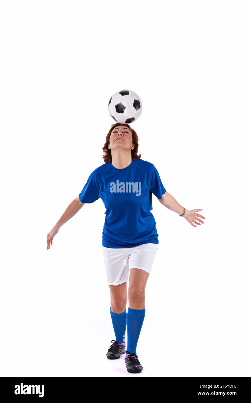 Women soccer Cut Out Stock Images & Pictures - Alamy