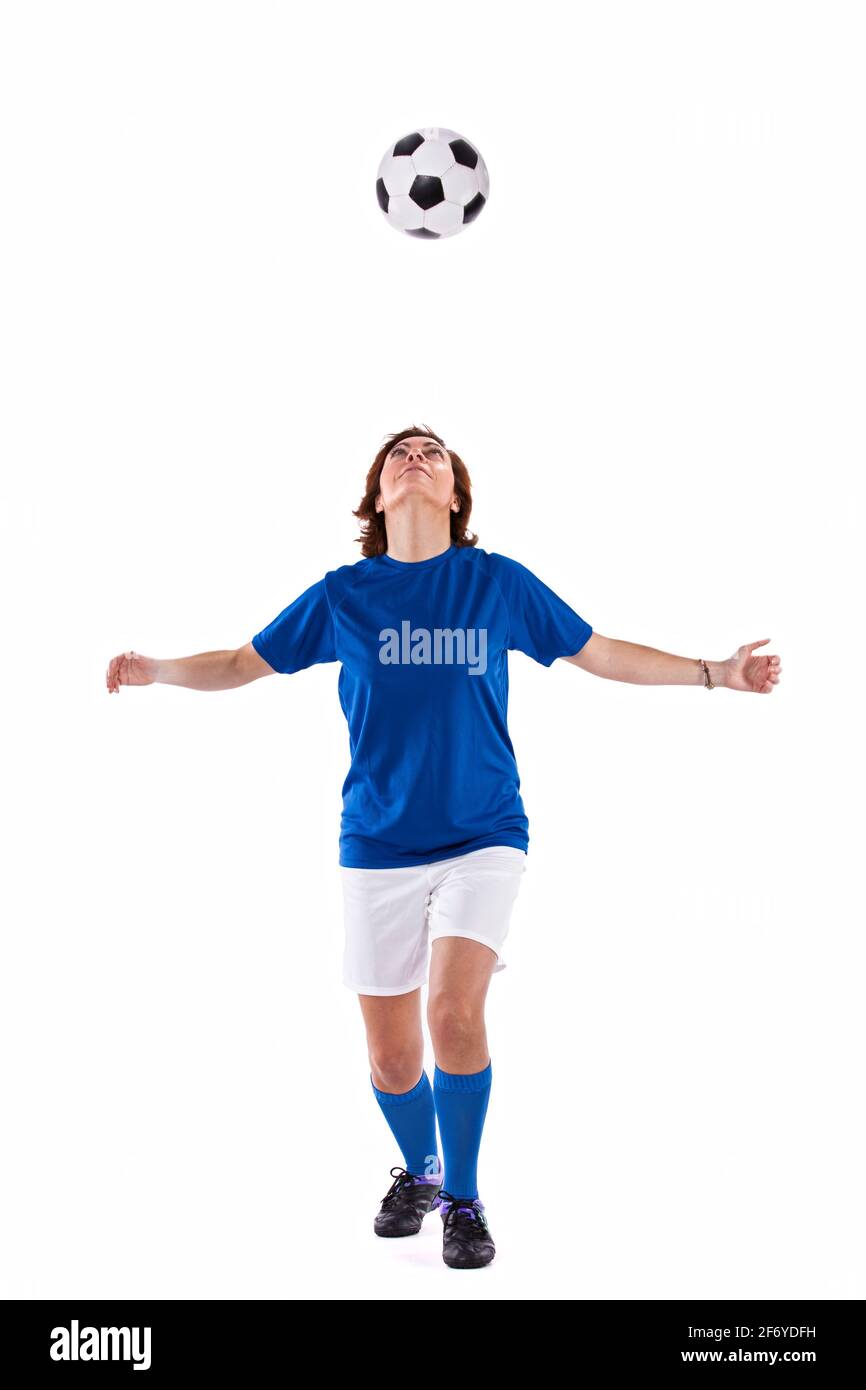 Women soccer Cut Out Stock Images & Pictures - Alamy