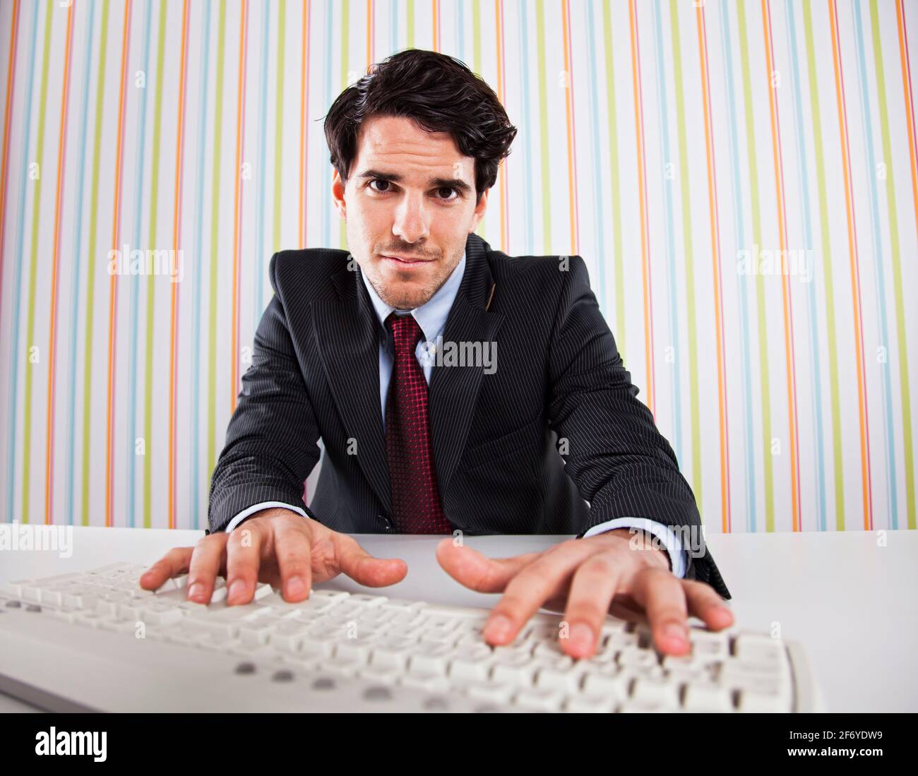 Computer keyboard touch typing hi-res stock photography and images - Alamy