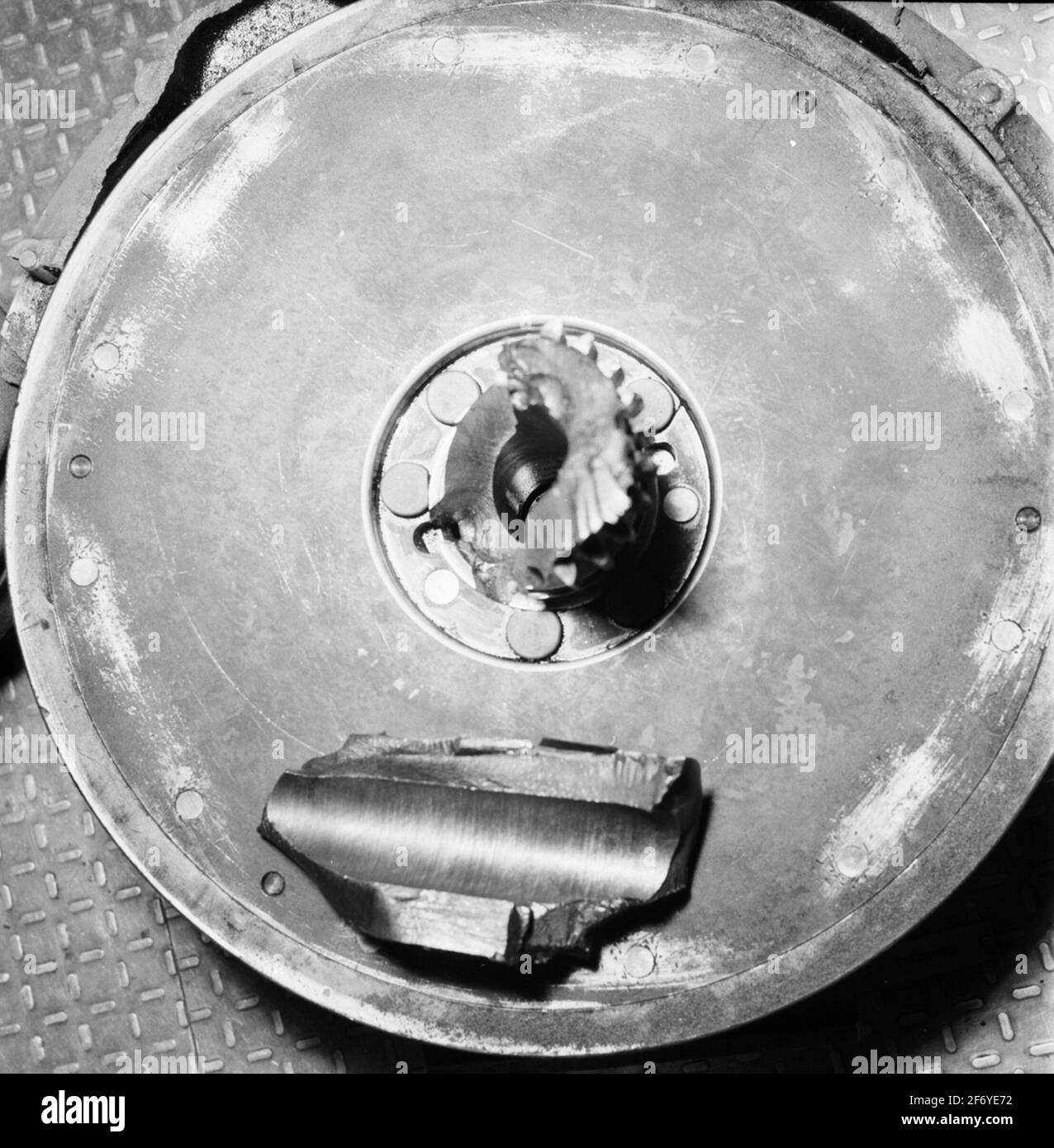 T107 Machine damage.Aldebaran (depicted name Stock Photo - Alamy