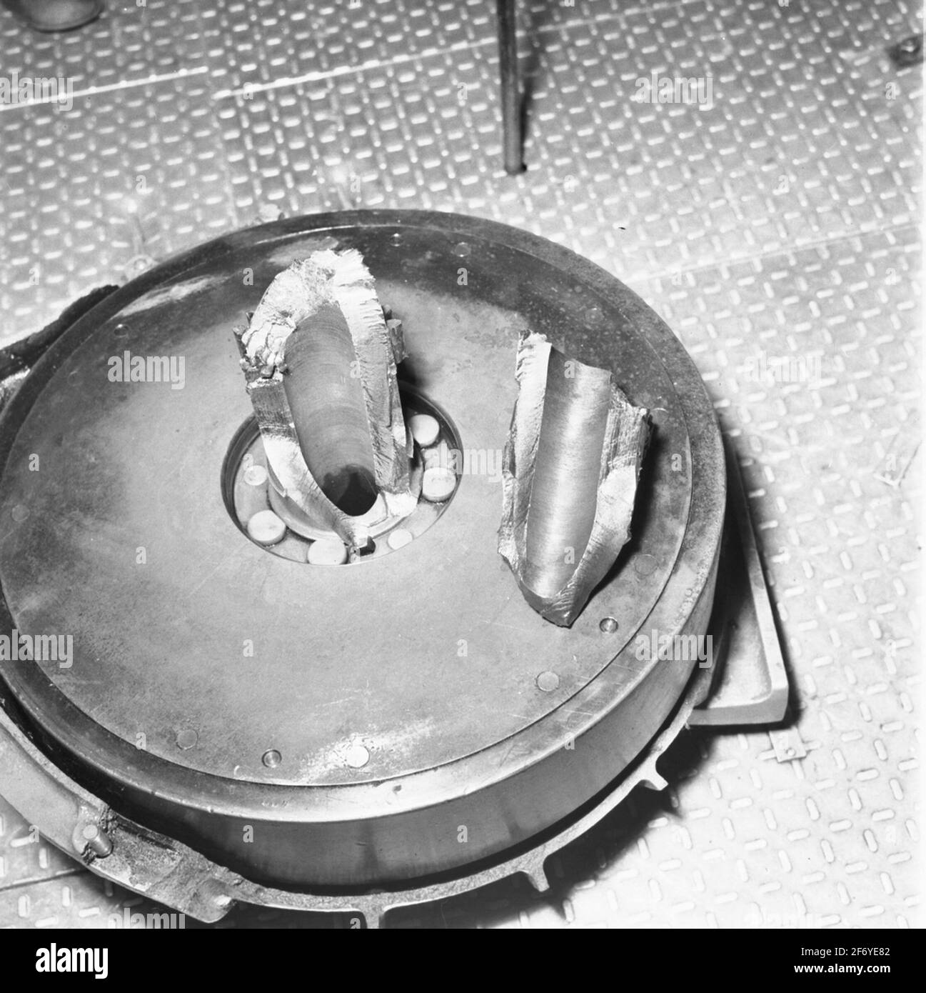 T107 Machine damage.Aldebaran (depicted name Stock Photo - Alamy