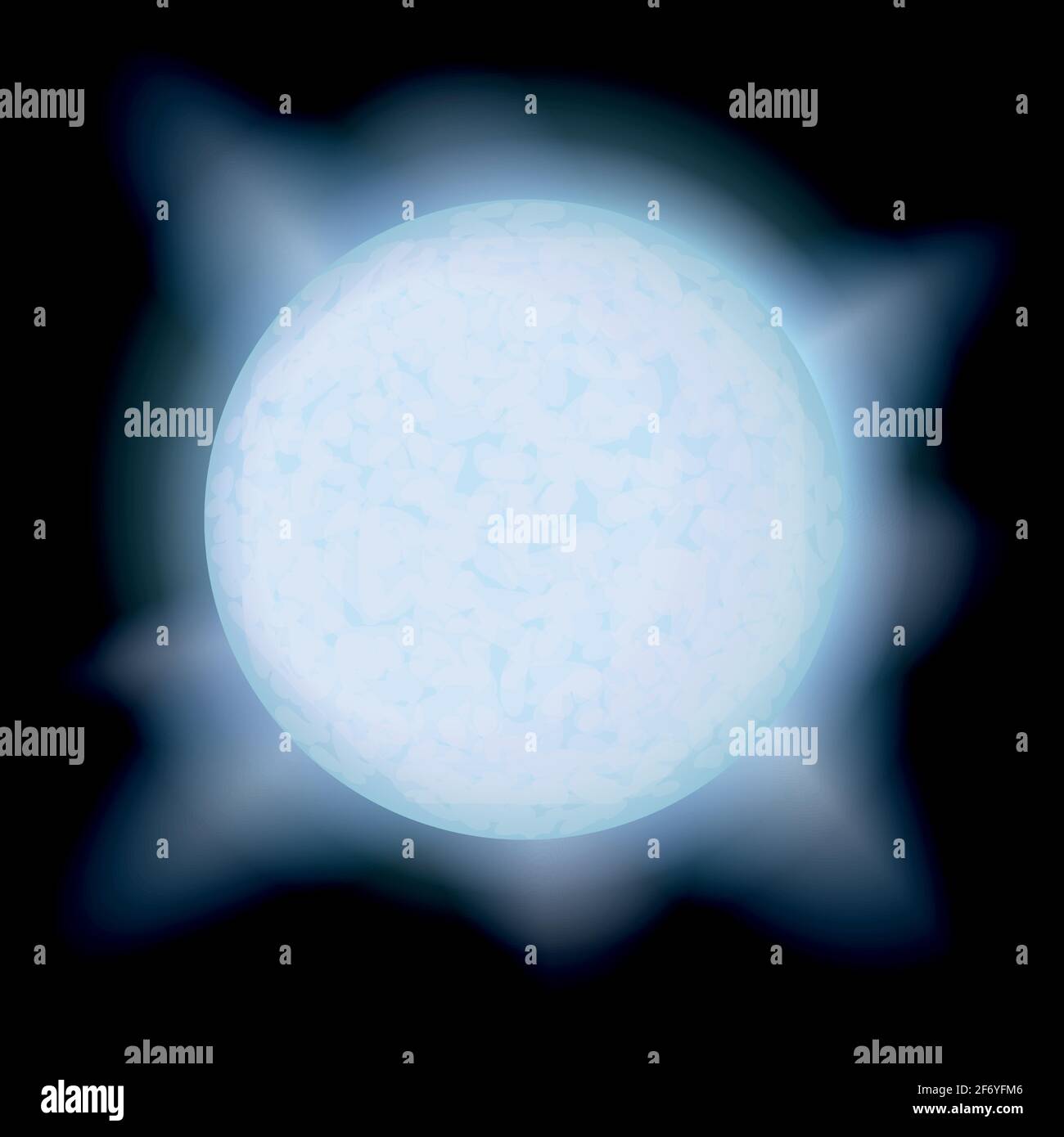 Giant star, vector illustration of space Stock Vector Image & Art - Alamy