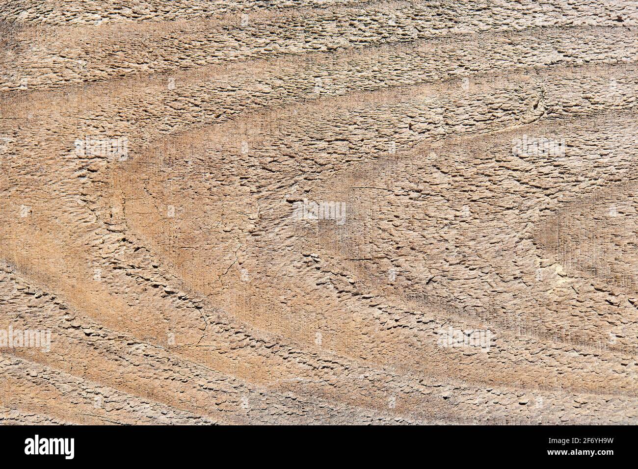 Old sandy weathered washed tainted wood texture with horizontal cracks ...