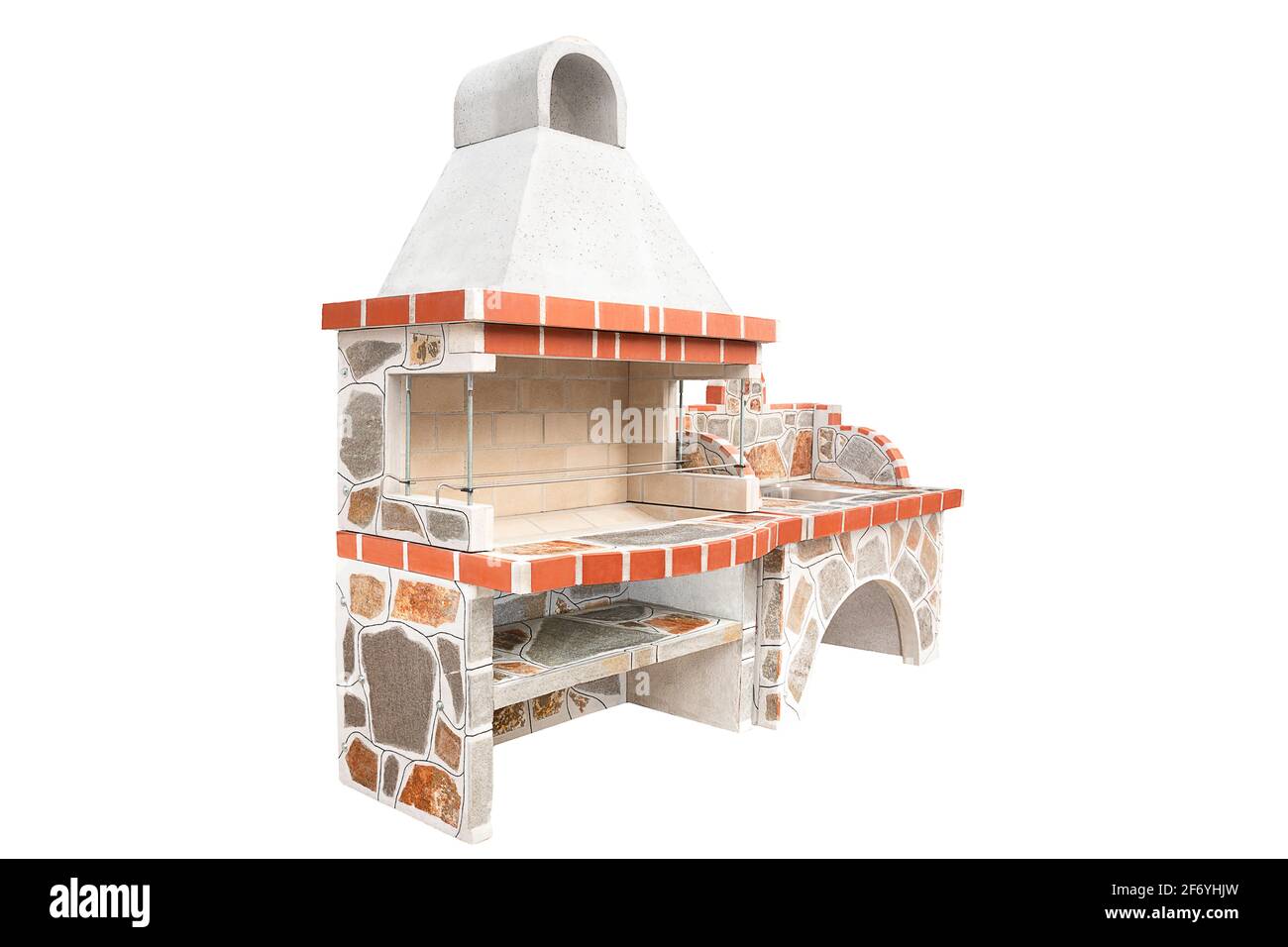 Barbecue picnic on backyard Cut Out Stock Images & Pictures - Alamy