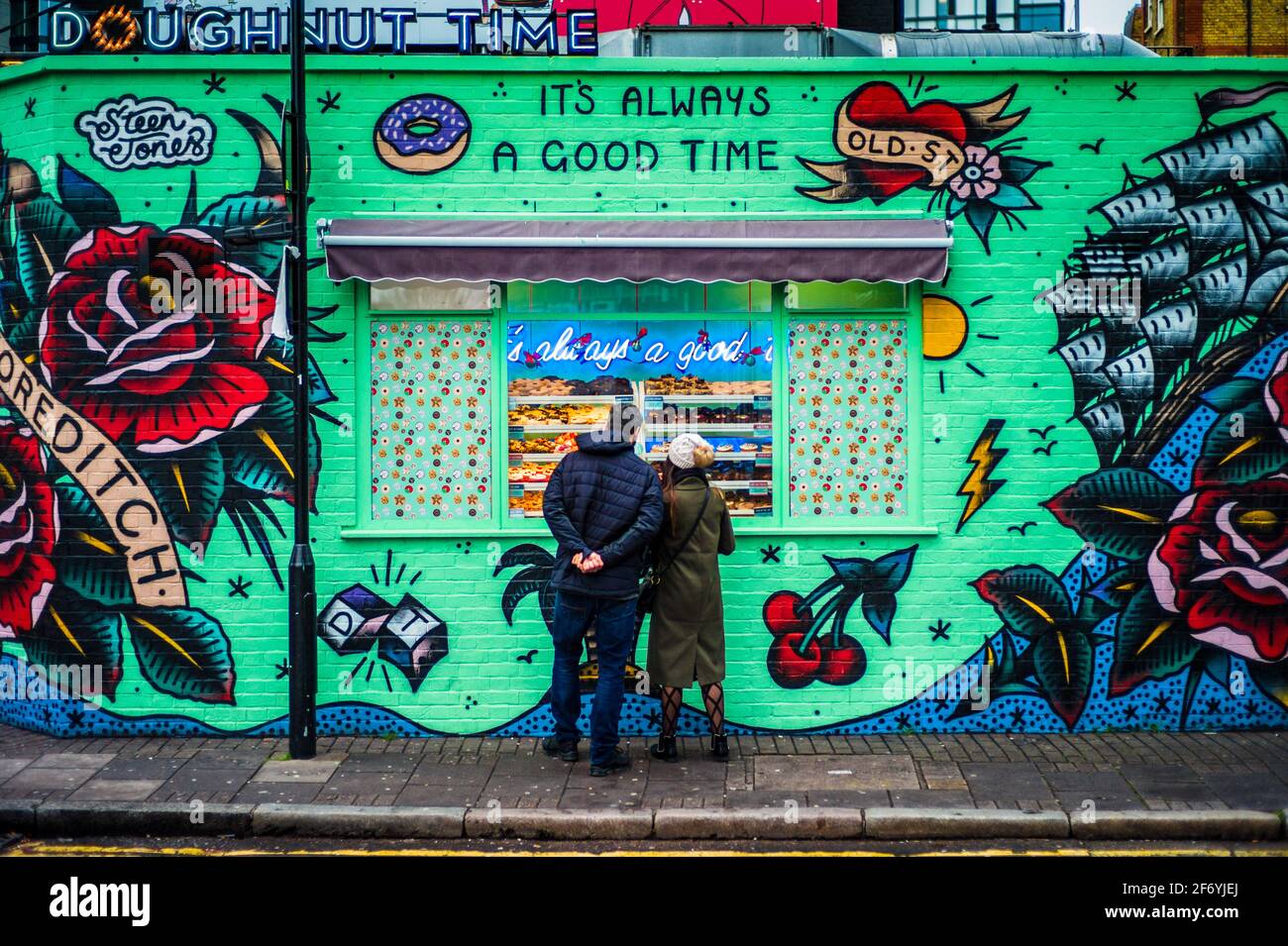 Shoreditch Doughnut Time - Doughnut Time Store near Old Street ...