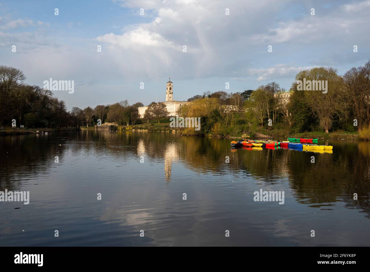 Highfields park nottingham boating lake hi-res stock photography and ...