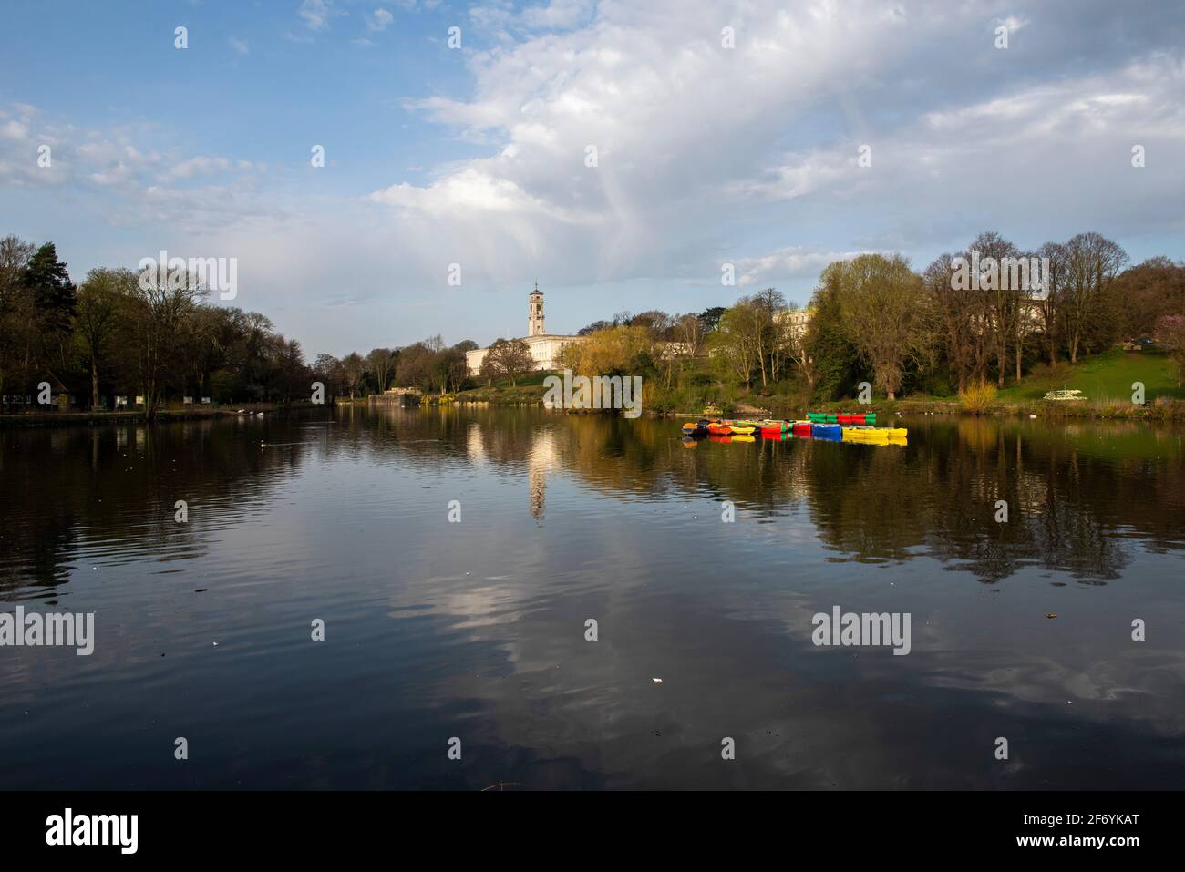 Highfields park nottingham boating lake hi-res stock photography and ...