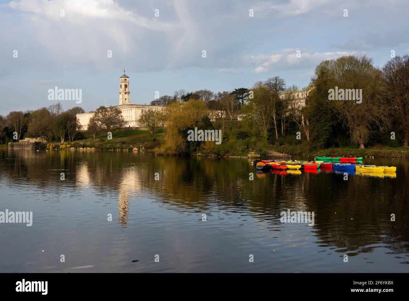 Highfields park nottingham boating lake hi-res stock photography and ...